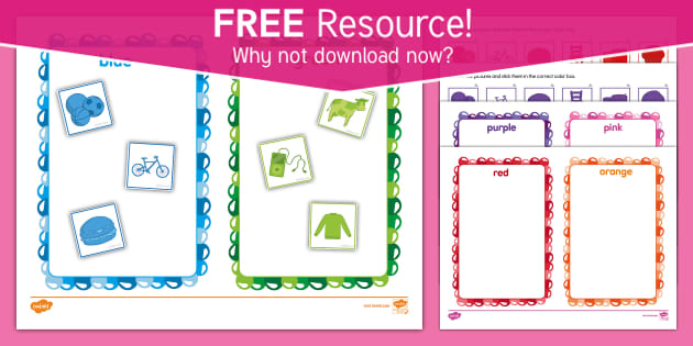 FREE Color Sorting Activity (teacher made) - Twinkl