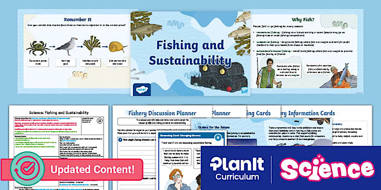 Sustainable Fishing Lesson Pack (teacher made) - Twinkl