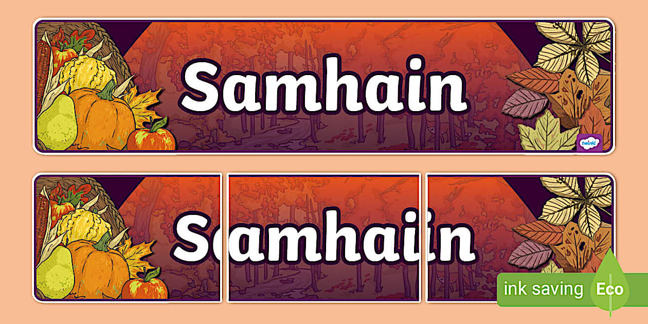 Samhain (Display Banner) (teacher made) - Twinkl