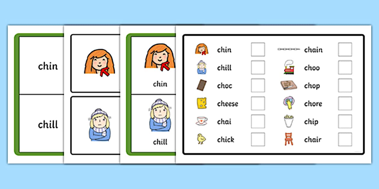 Ch Phonics Game | Speech Sounds | Twinkl Phonics - Twinkl