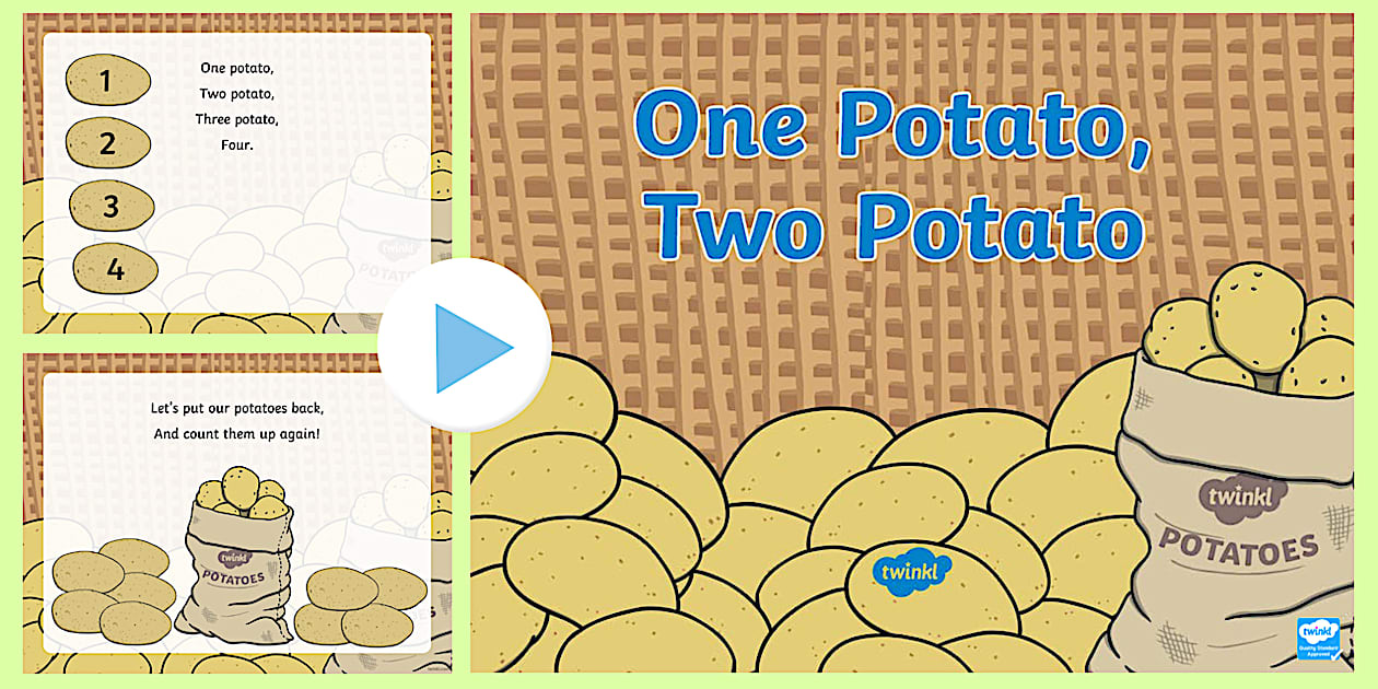 One Potato, Two Potato Song PowerPoint (teacher made)