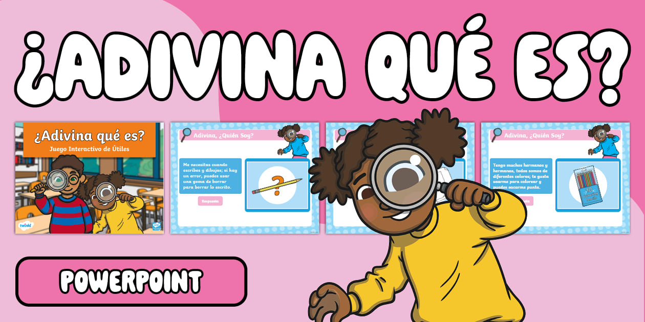Juego Interactivo Adivinanzas PowerPoint - Twinkl Colombia