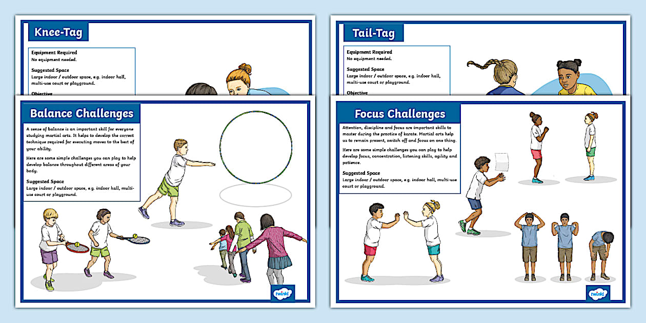 Karate Skills Circuit - Twinkl - KS2 (teacher made) - Twinkl