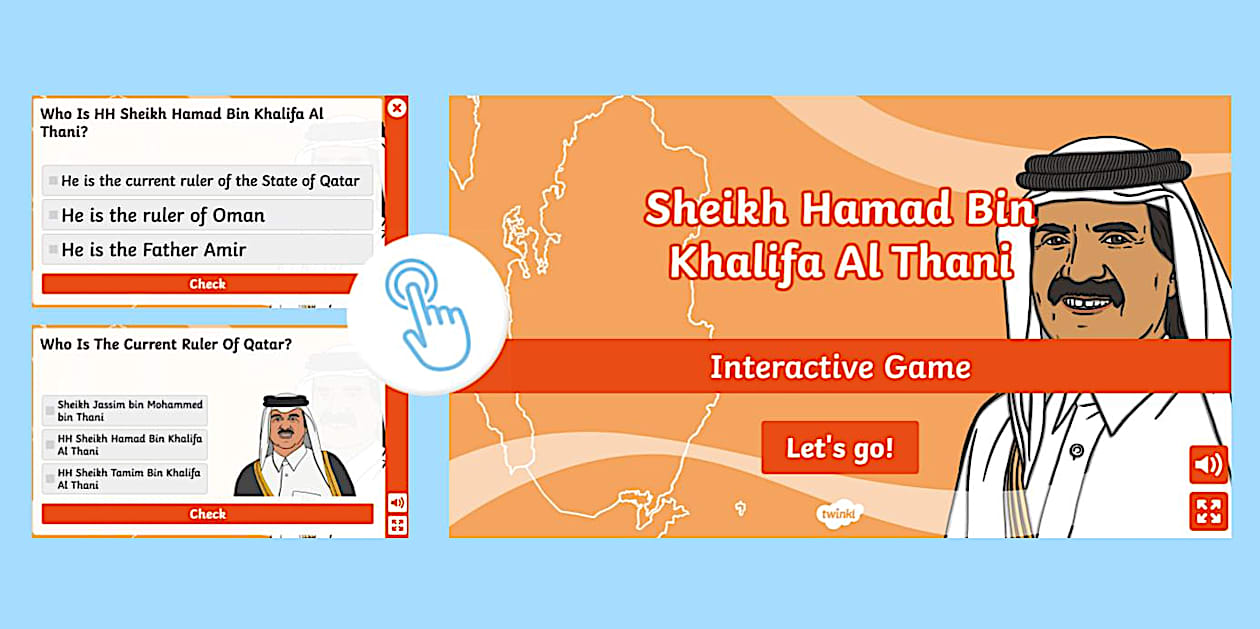 Sheikh Hamad Bin Khalifa Al Thani - Interactive Game