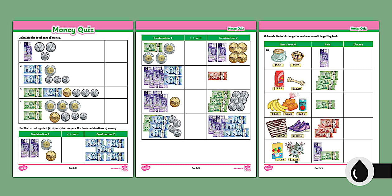 Canadian Money Intermediate Financial Literacy Assessment