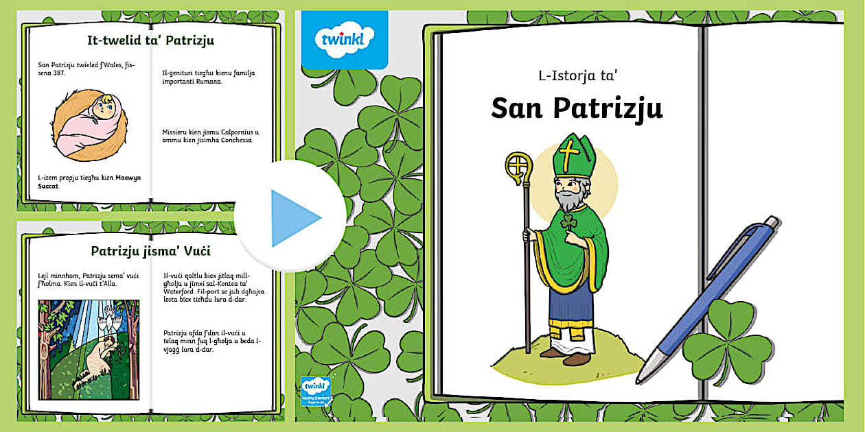 PowerPoint: L-Istorja ta' San Patrizju