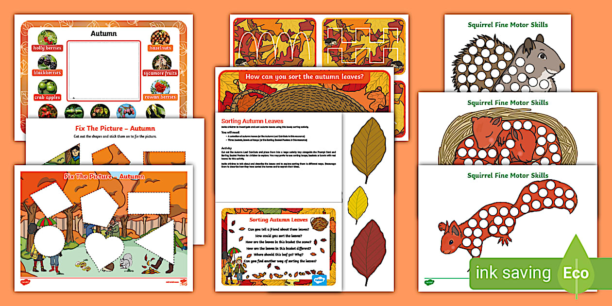 Autumn Resource Pack (Ages 2-3) (Teacher-Made) - Twinkl