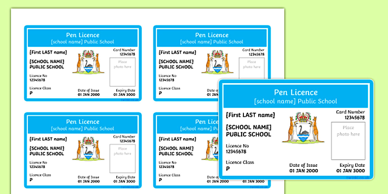 Australian Pen Licences Western Australia Editable Proforma-Australia