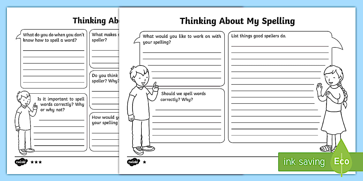 VIC Thinking about My Spelling Differentiated Worksheets