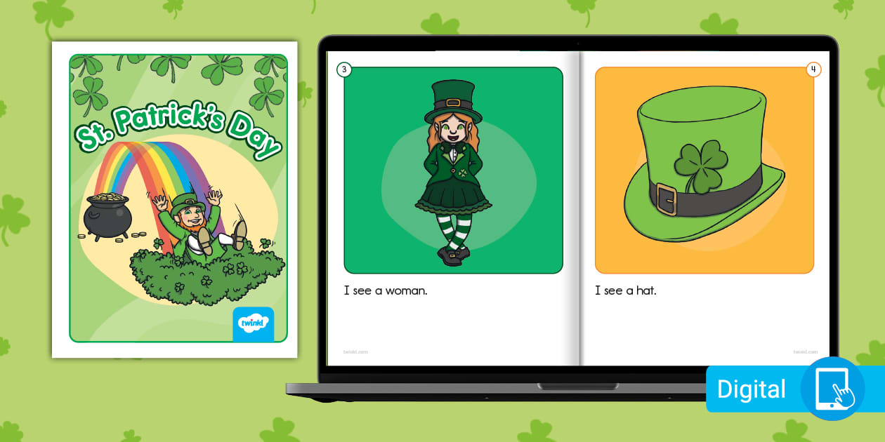St. Patrick’s Day Early Emergent Reader eBook - Twinkl