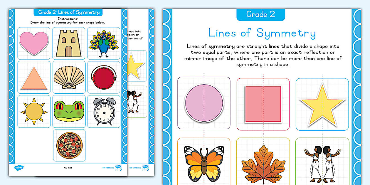 Lines of Symmetry (teacher made) - Twinkl