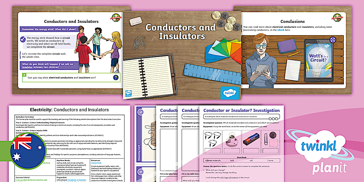 Year 6 Science Electricity Conductors and Insulators