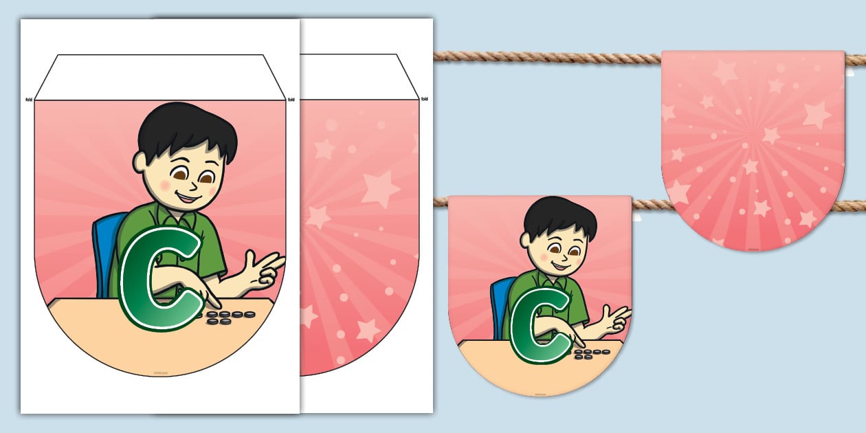 👉 Counting Display Bunting (professor feito) - Twinkl