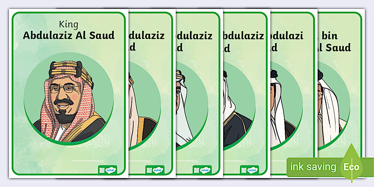 The Kings of the Kingdom of Saudi Arabia - Posters - Twinkl