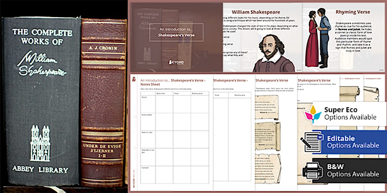 An Introduction to Shakespeare Lesson Pack | Twinkl - Twinkl