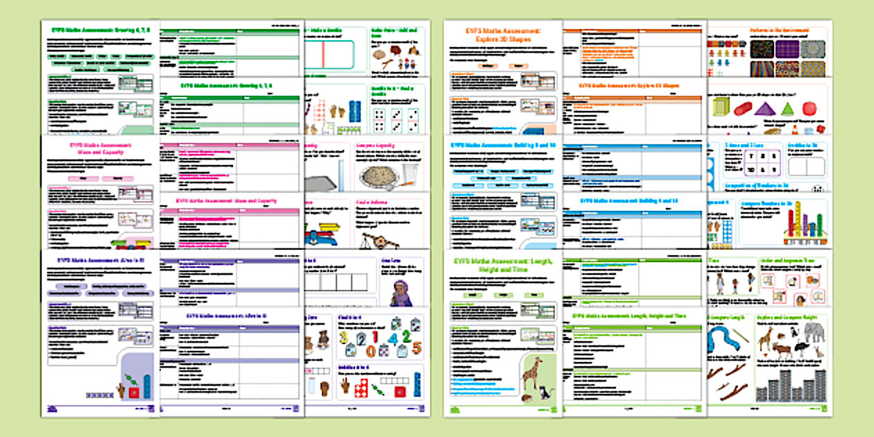 EYFS Reception Maths Assessments to Support White Rose Maths: Spring