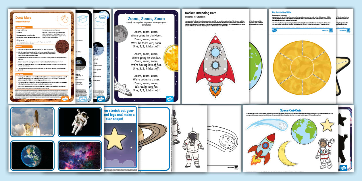 EYFS Space Resource Pack (Ages 2-3) | Twinkl (teacher made)