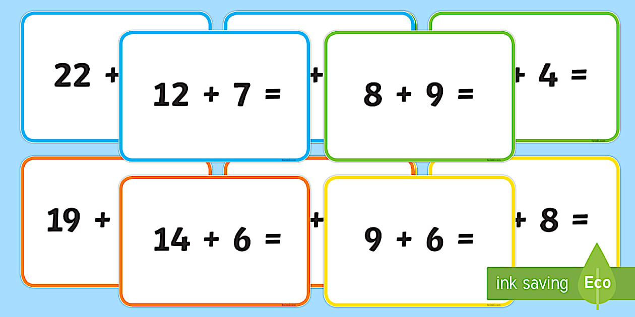 Editable Simple Addition up to 30 (teacher made) - Twinkl