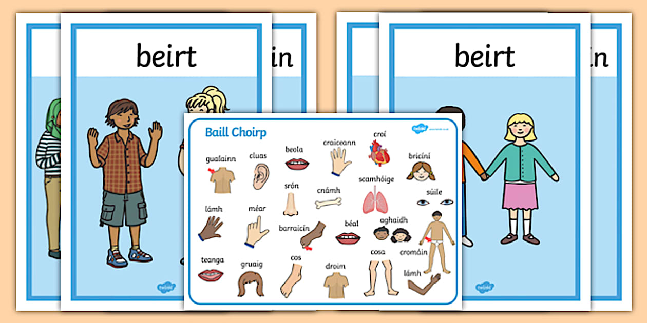 Me Féin Display Pack | Twinkl Gaeilge Resources - Twinkl