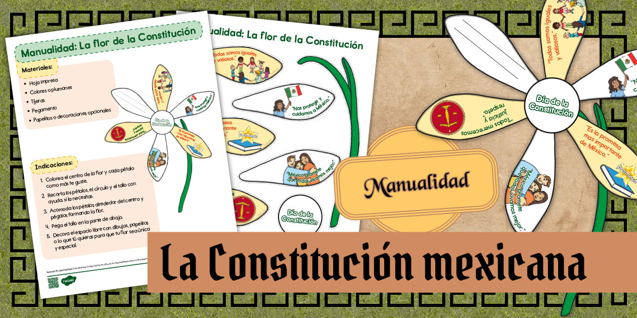 Mi Flor de la Constitución
