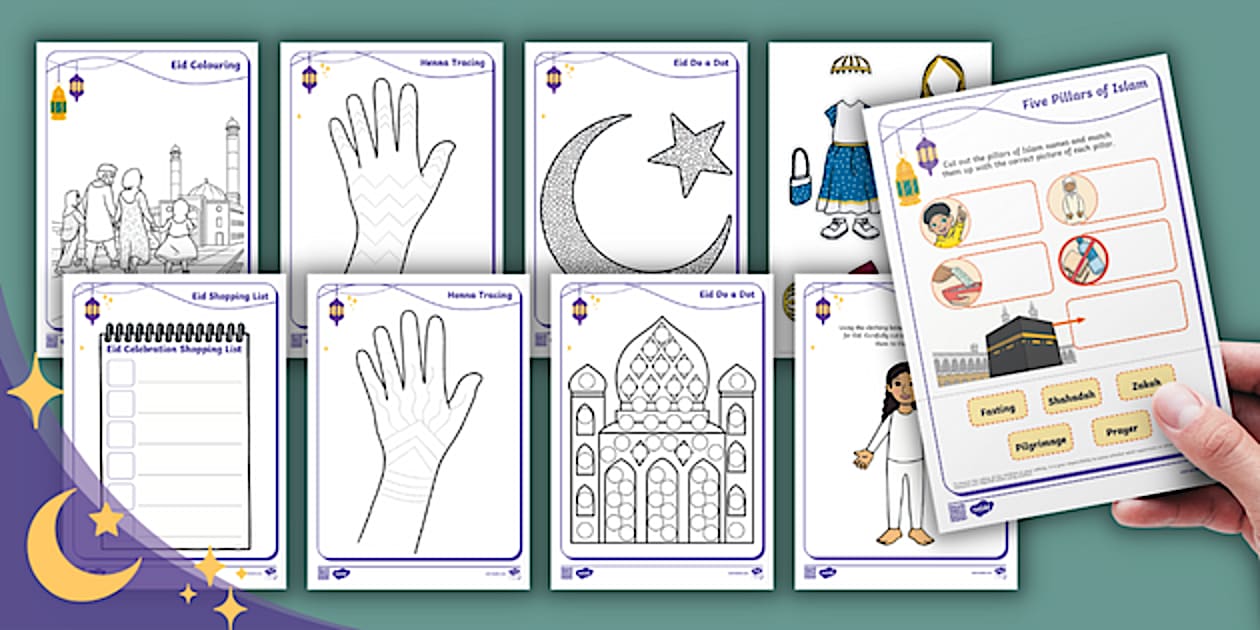 Ramadan Day 25-30: Activity Sheets (teacher made) - Twinkl