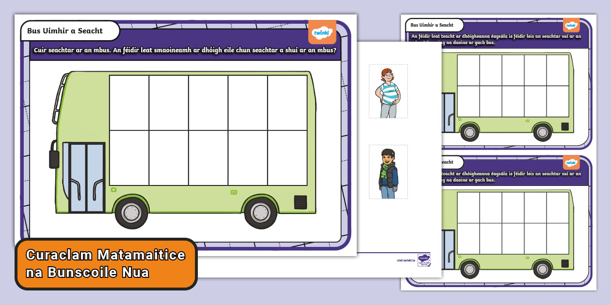 Bus An Uimhir a Seacht (teacher made) - Twinkl