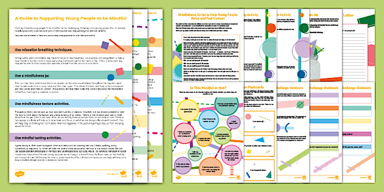 KS2 Mindfulness Activities Pack (teacher made) - Twinkl