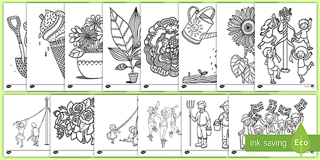 May Half-Term Colouring Pack (teacher made) - Twinkl