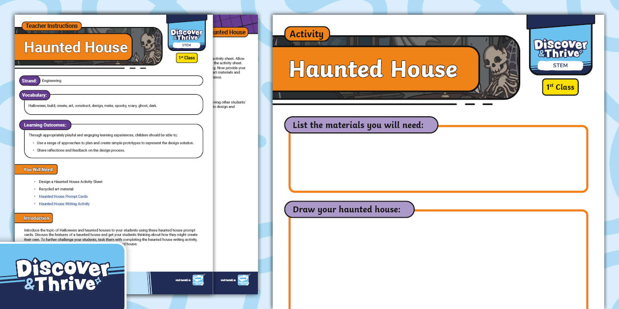 STEM (Engineering) Halloween Haunted House (1st Class)