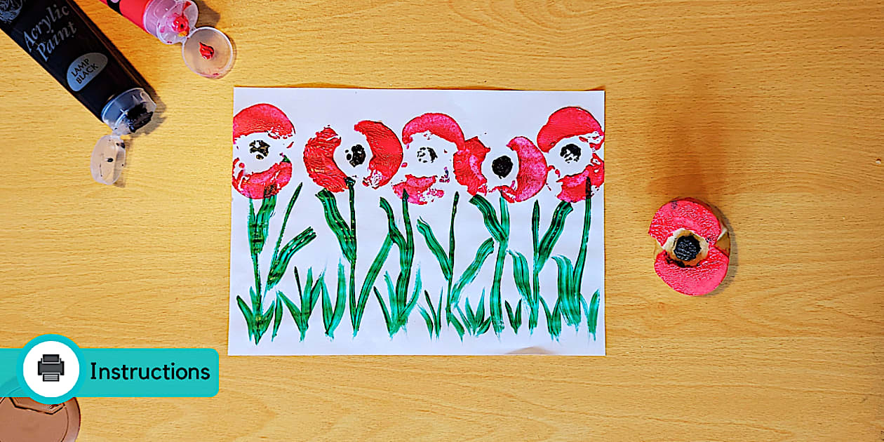 Remembrance Day Art For Kids | Remembrance Day Crafts
