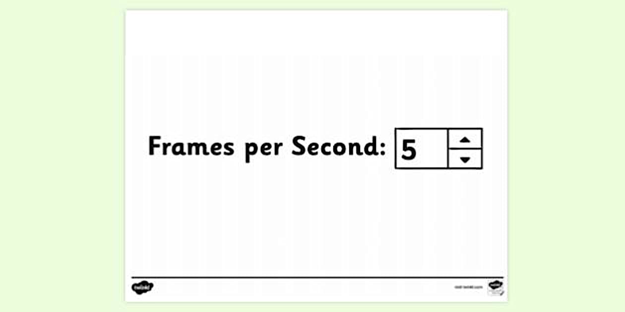 Frame Rate Colouring | Colouring Sheets