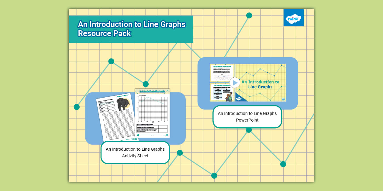 An Introduction to Line Graphs Resource Pack (teacher made)