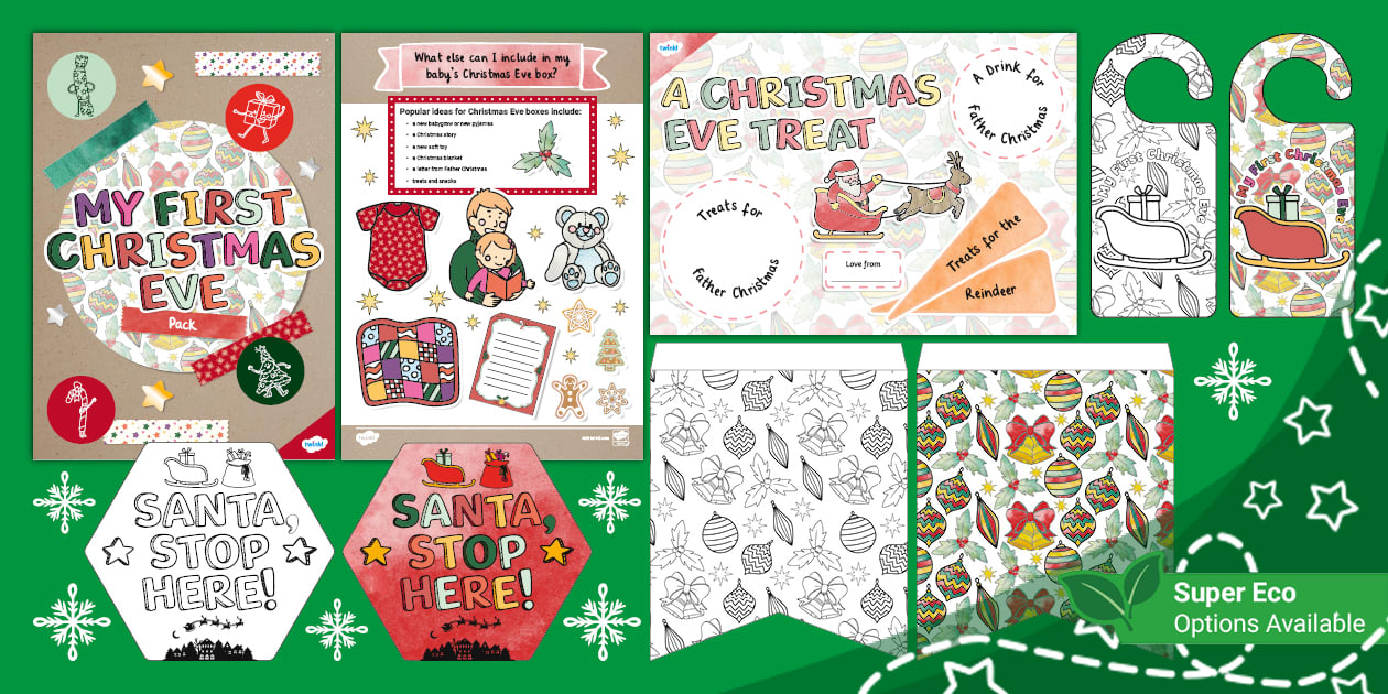 My First Christmas Eve Pack | Babies and Toddlers - Twinkl