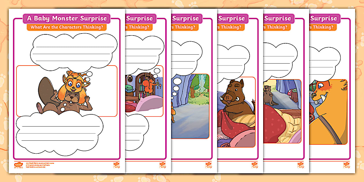 A Baby Monster Surprise: What Are the Characters Thinking?