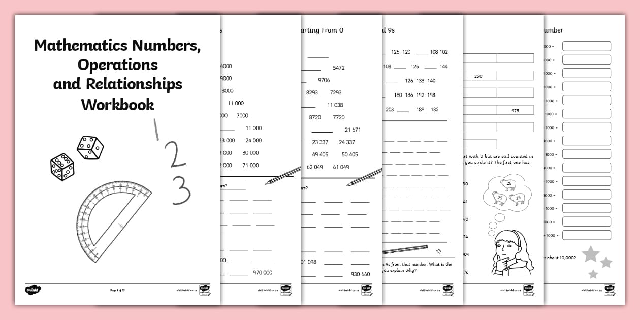 Mathematics Numbers, Calculations and Relationships Workbook