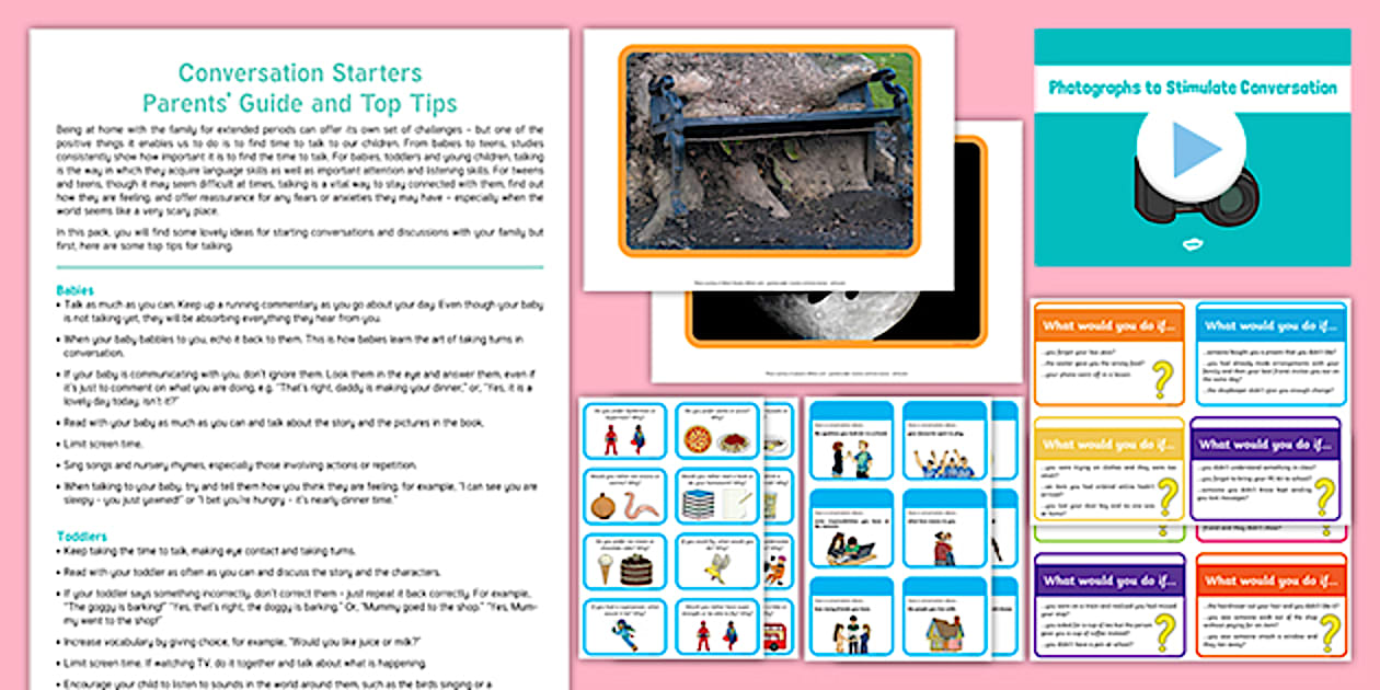 Conversation Starters (teacher made) - Twinkl