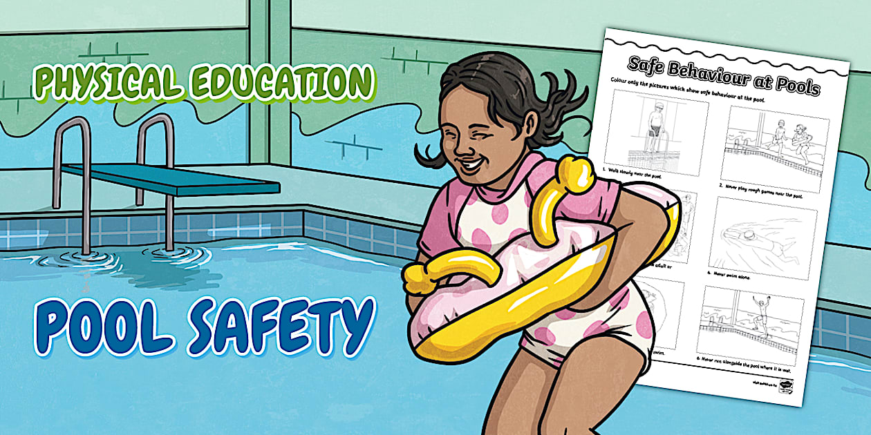 IP PE–Safe Behavior at Pools - Activity Sheet (CAPS Aligned)