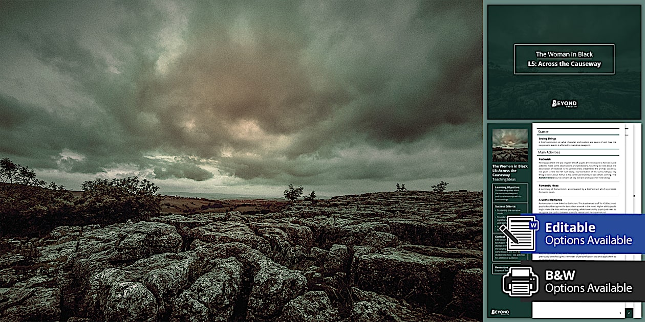 The Woman in Black Themes | KS3 Lesson 5 | Beyond - Twinkl