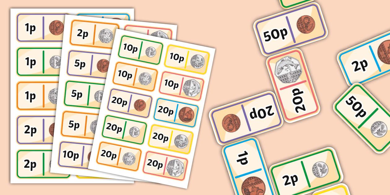 👉 Money Dominoes - Twinkl - KS1 (teacher made) - Twinkl