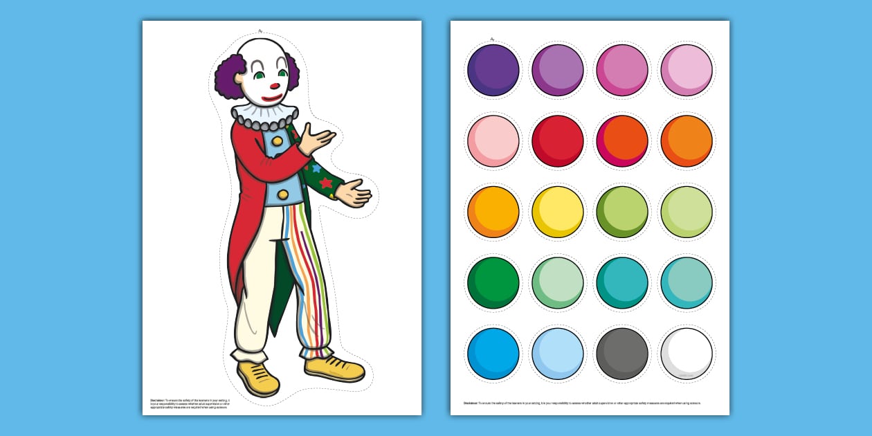 Juggler and Balls Cut-Outs | Twinkl (teacher made) - Twinkl