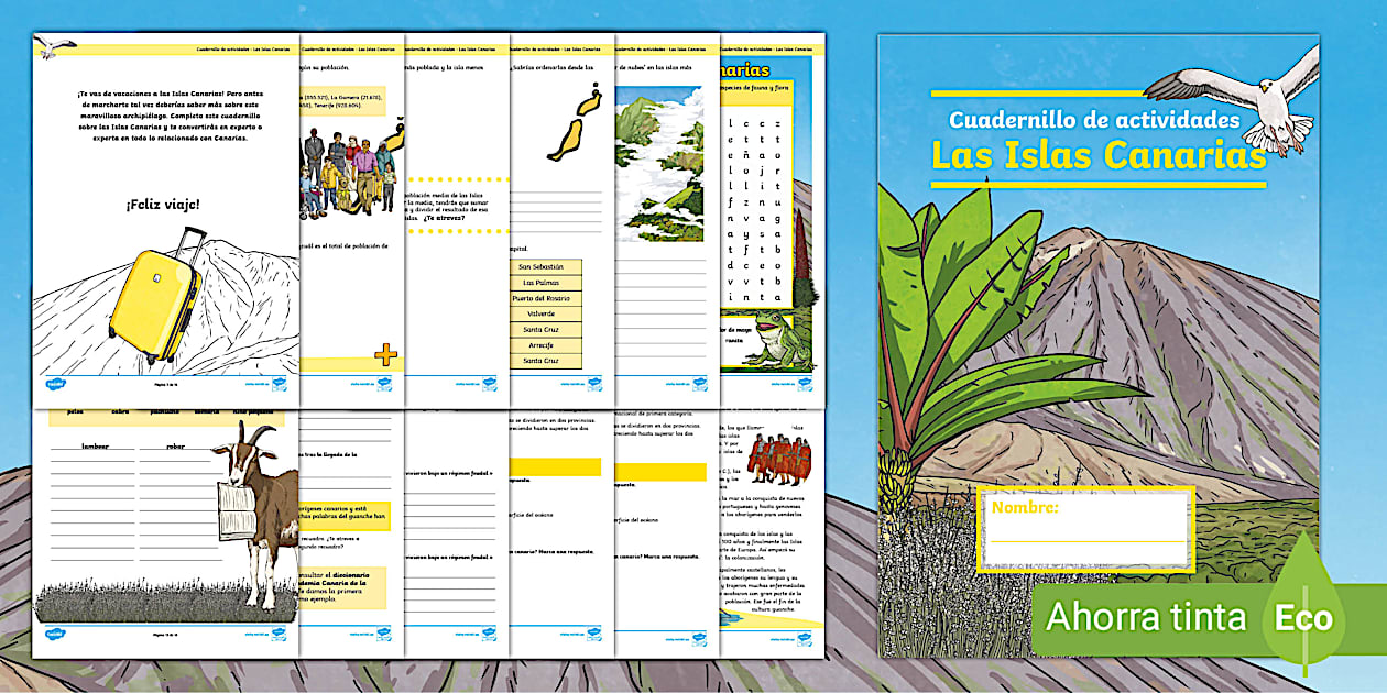 Cuadernillo: Las Islas Canarias - Twinkl