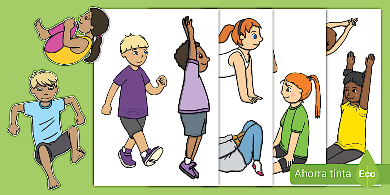 Dibujos de Educación Física | Materiales Educativos Twinkl