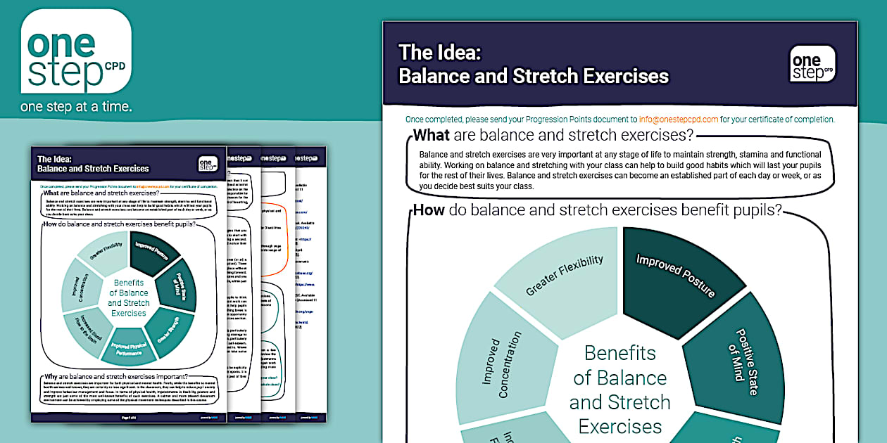 CPD: Stretch and Balance Exercises | Brain Breaks for Kids