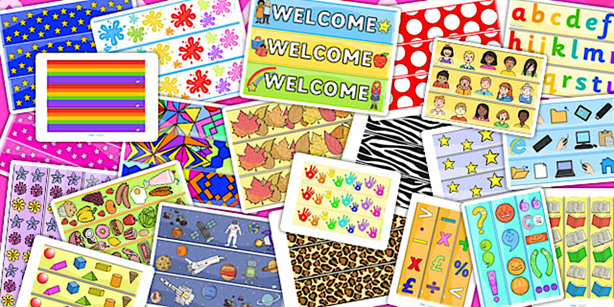 👉 Display Border Variety Pack - Twinkl