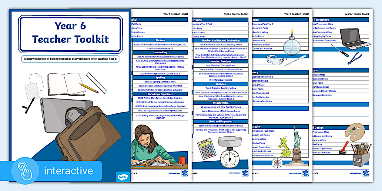 Year 6 Teacher Toolkit