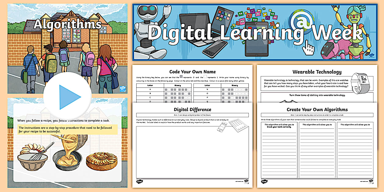 Digital Learning Week Resource Pack - Social Media Packs