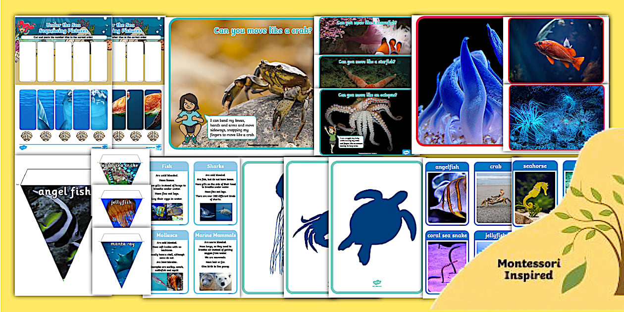 Montessori - Under the Sea Resource Pack