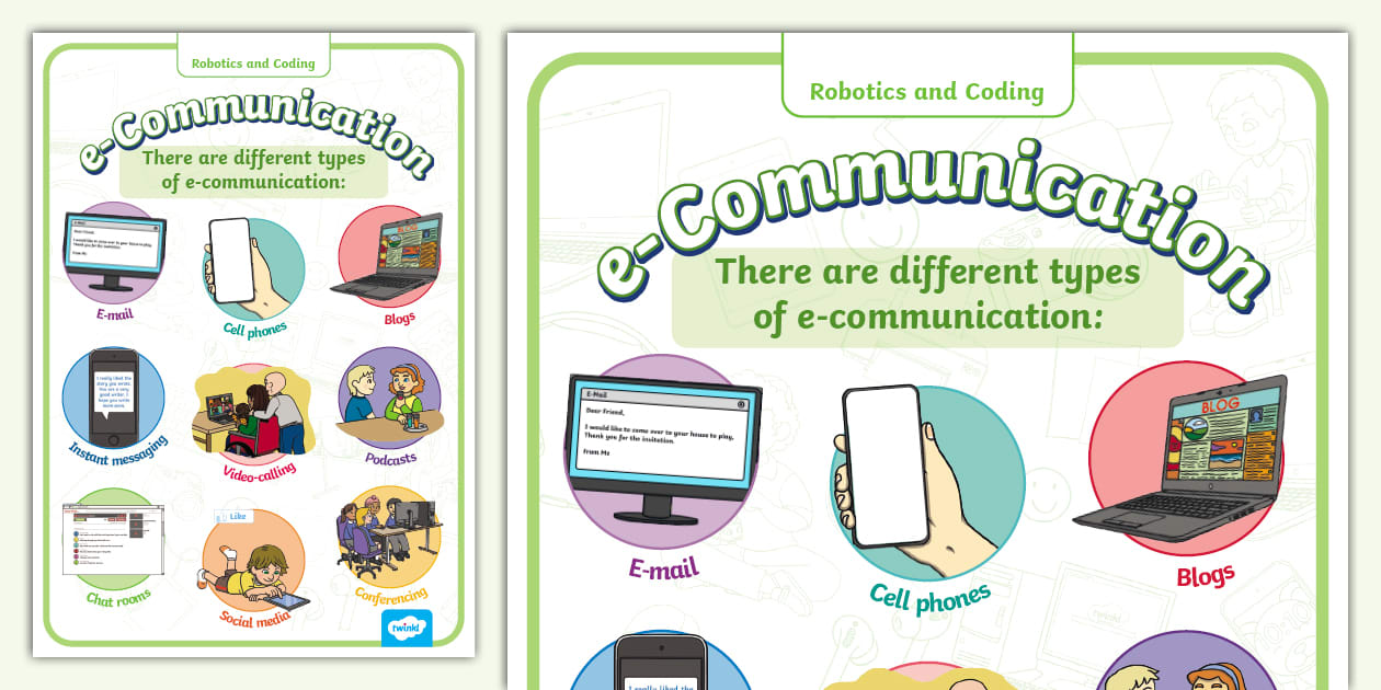 Coding and Robotics e-Communications Poster | Twinkl ZA
