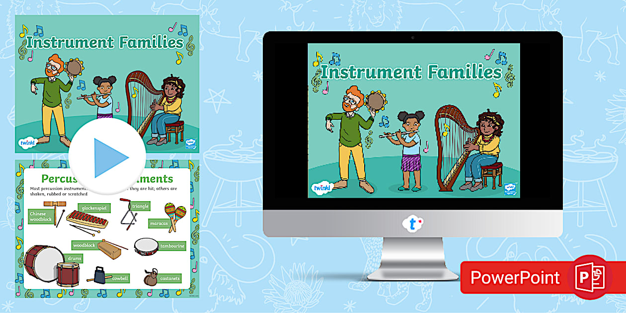 Music Instruments - Powerpoint (teacher made) - Twinkl