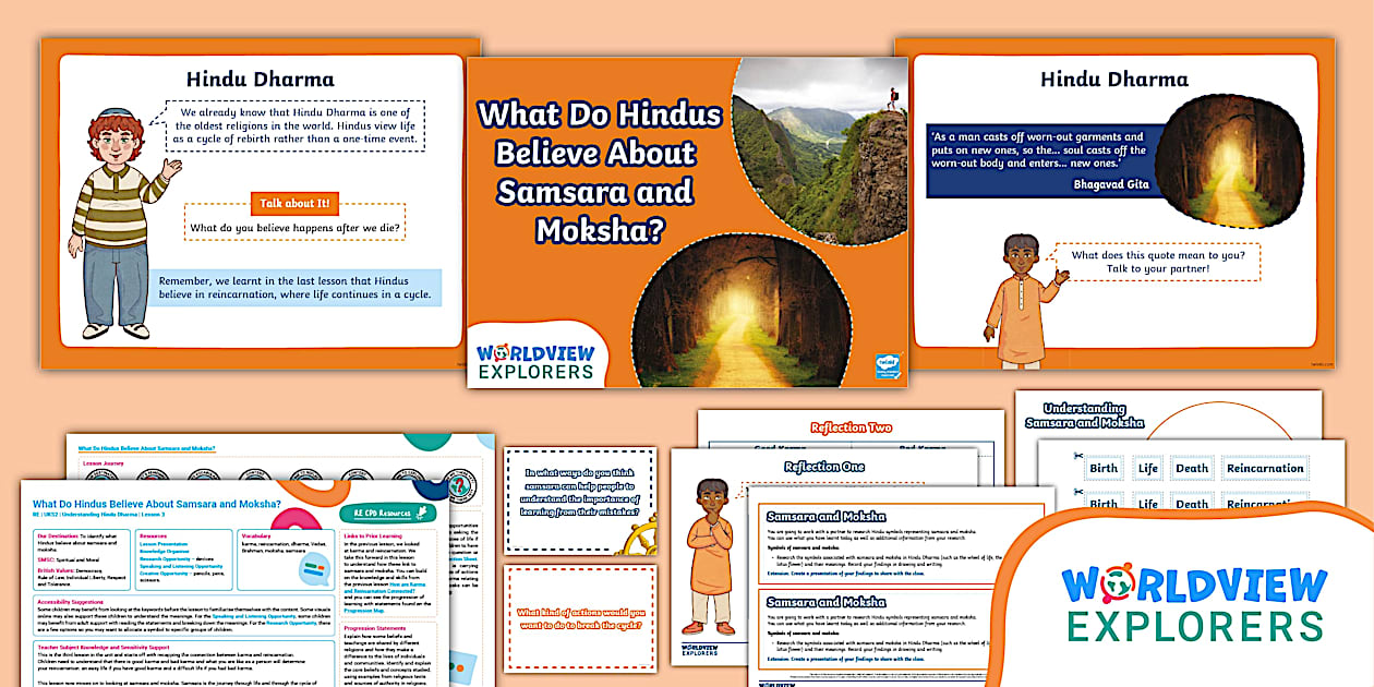 RE: Understanding Hindu Dharma: UKS2 Lesson Pack 3 - Twinkl